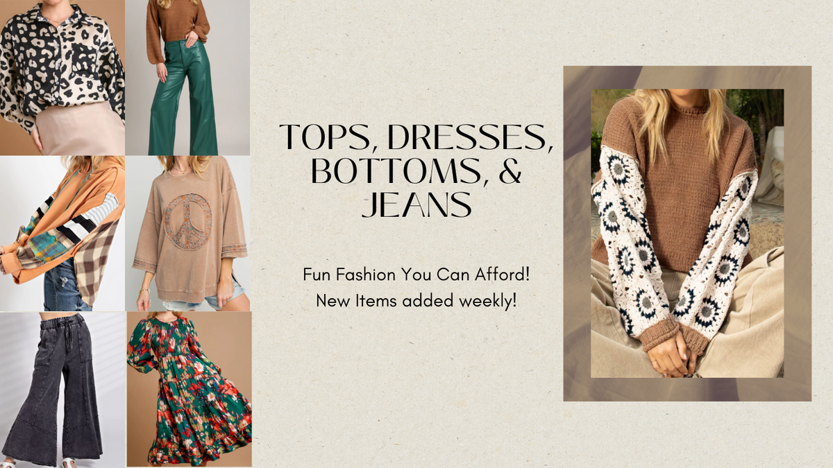 Our Stuff - fun fashion and home accents you can afford!