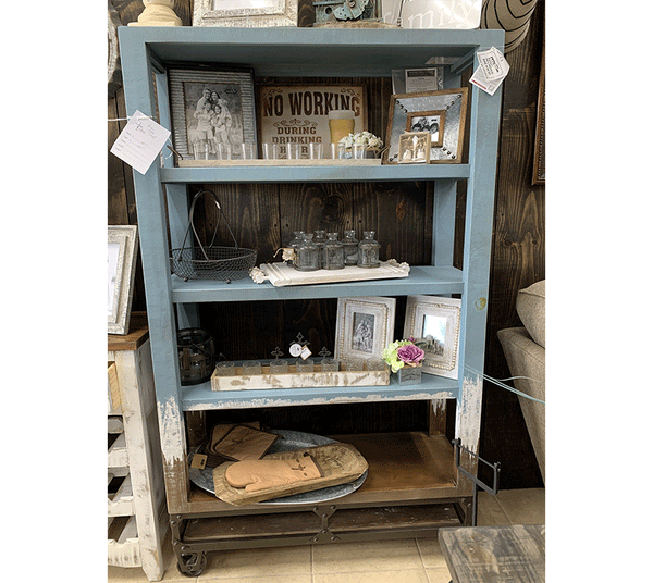 Ombre Shelf In Blue - Our Stuff